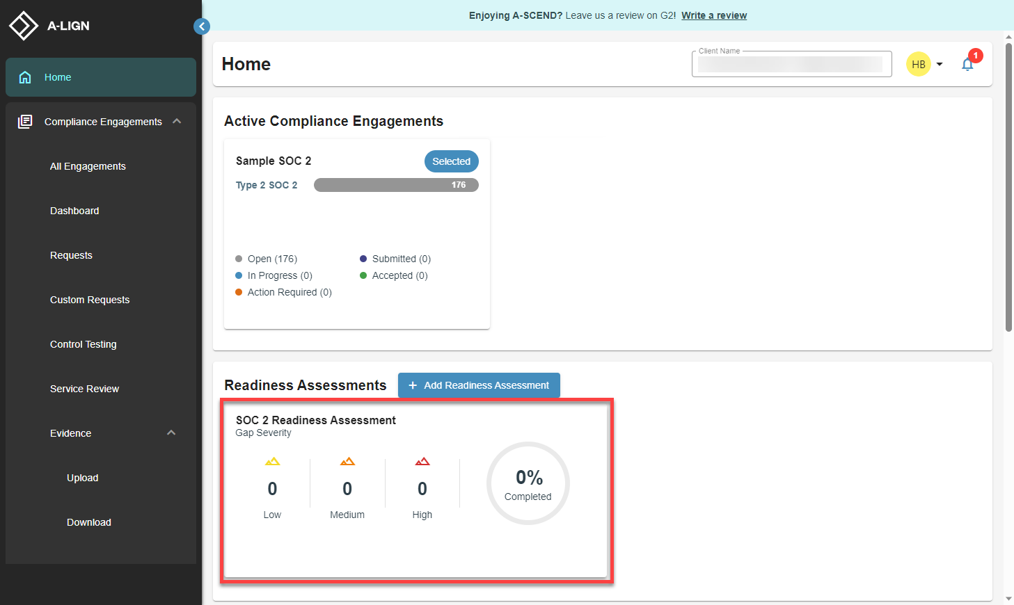 Create a Readiness Assessment and Assign Users – A-SCEND Support